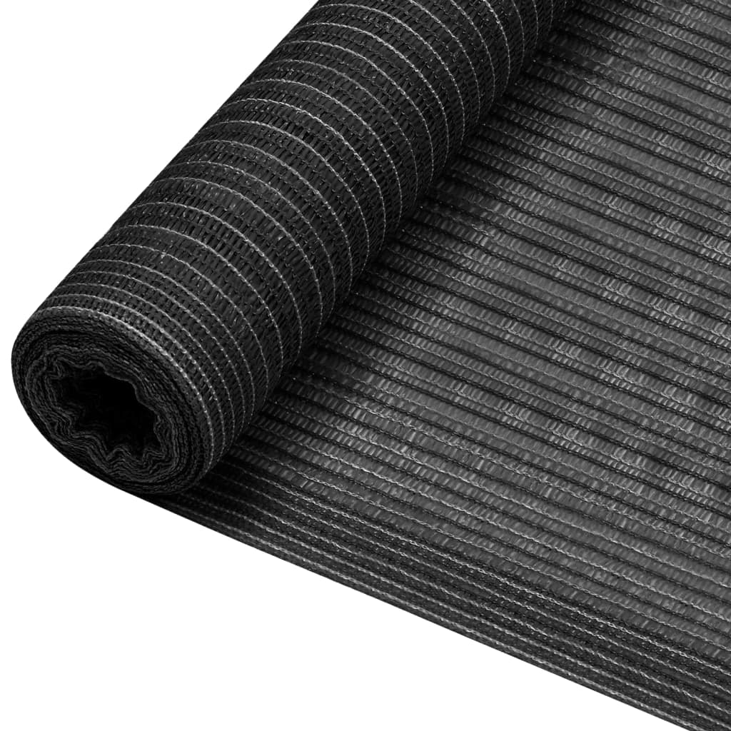 Privatumo suteikiantis tinklelis antracito 1x50m HDPE 175g/m², 149301 ...
